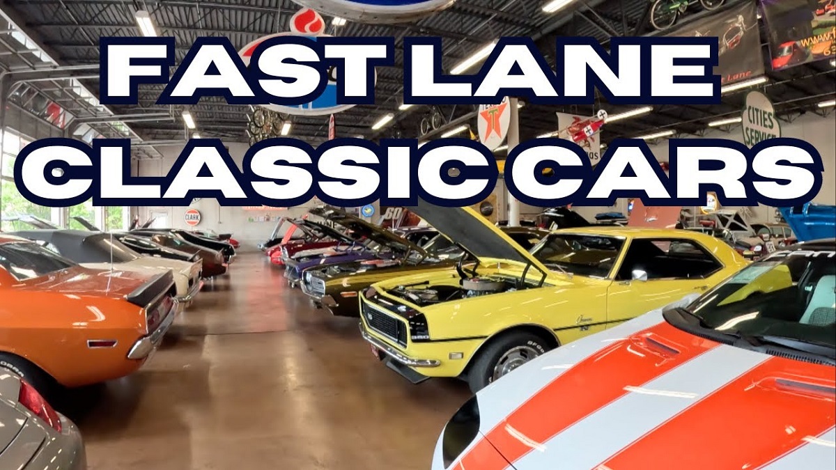 FAST LANE CLASSIC CARS SHOP TOUR CARS FOR SALE - Luxury Cars Mag